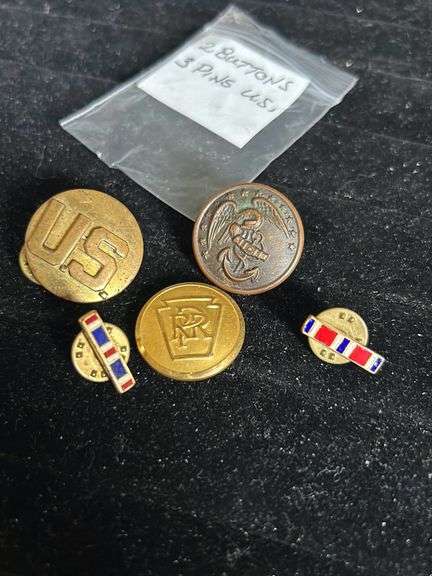 Military pinbacks and more - McNatt Real Estate