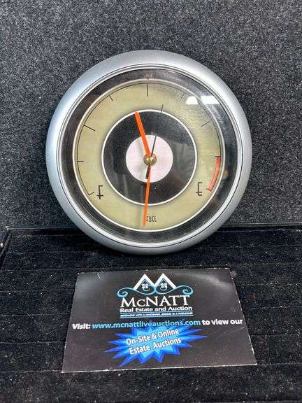 Working FUEL GAUGE clock with motor sound effects - McNatt Real Estate