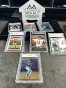 Large GRADED sports card lot -7 graded cards - McNatt Real Estate