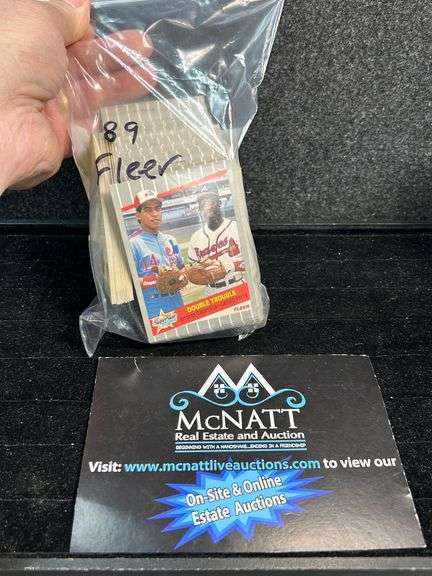 1989 Fleer Baseball Cards - Mcnatt Real Estate