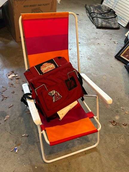 Beach chair and Alabama stadium chair - McNatt Real Estate