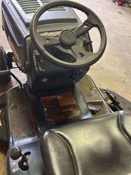 Bolens 6speed lawn tractor shift on the go 38” twin blade - McNatt Real ...