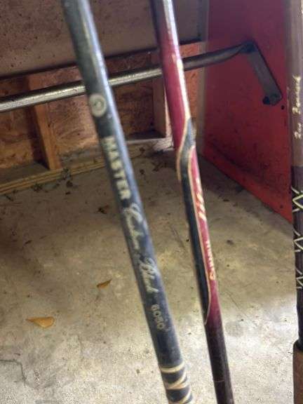 (4) Rods -see brands in pics - McNatt Real Estate