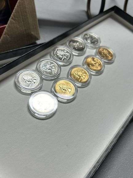 Very nice State Quarters of the 50 states Collector set with extras ...