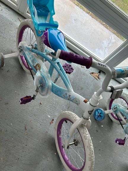 16” Girls Frozen bicycle - McNatt Real Estate