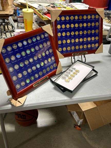 Very nice State Quarters of the 50 states Collector set with extras ...
