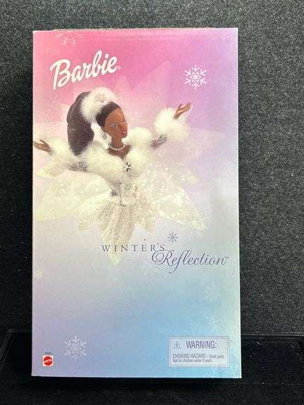 Winter reflections, Barbie in the original box Winter reflections ...