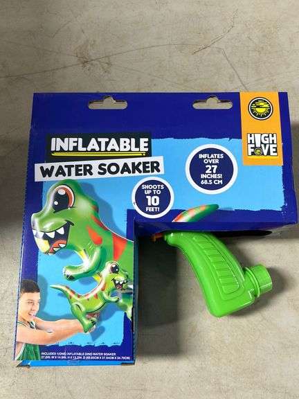 New! Inflatable water soaker -shoots up to 10’ - McNatt Real Estate
