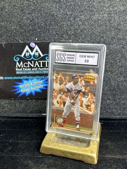 Graded 10! 1994 Hank Aaron - McNatt Real Estate