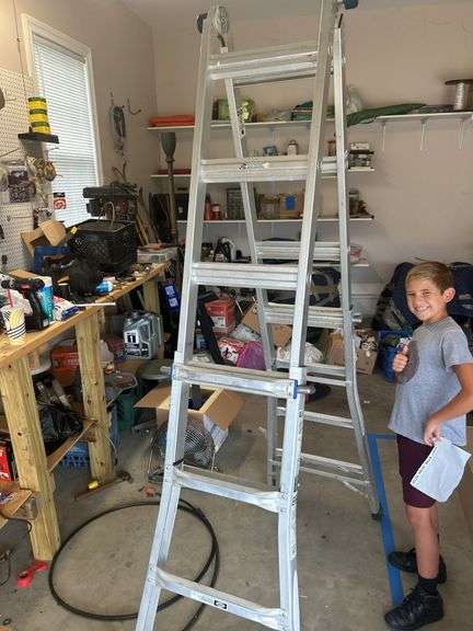 Nice 17’ Werner ladder - McNatt Real Estate