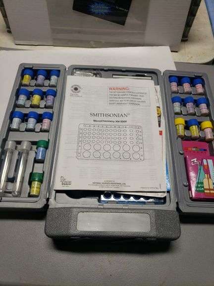 Smithsonian micro chemistry set/dino set - McNatt Real Estate