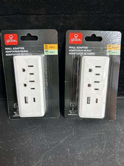 Lot of 2 wall adapters - McNatt Real Estate