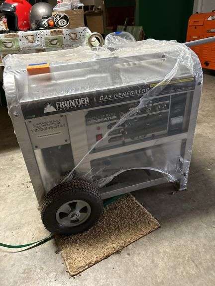 New in plastic ! Frontier Gas Generator 8,500 - McNatt Real Estate