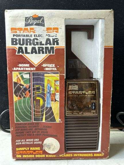 Rare!NOS Regal electronic Burglar alarm In orig box - McNatt Real Estate