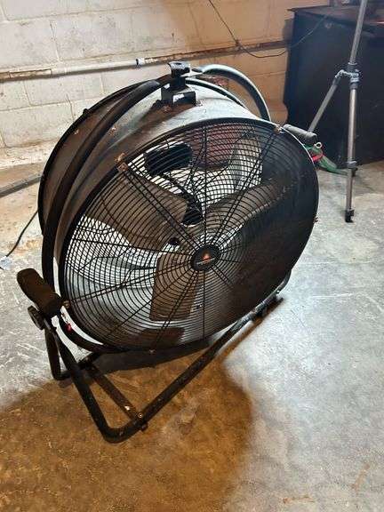 Shop fan with wheels - McNatt Real Estate