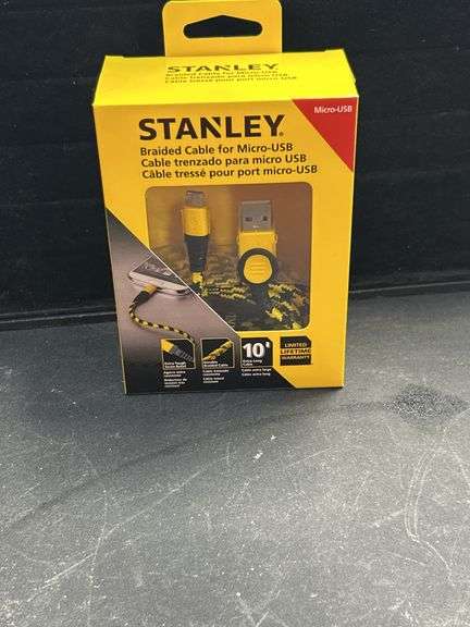 Stanley USB 10’ braided cable - McNatt Real Estate