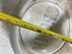 Crown gas pump globe pump topper -glass lens with plastic frame ...