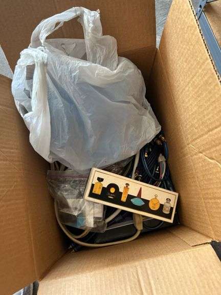 Box of cables and misc - McNatt Real Estate