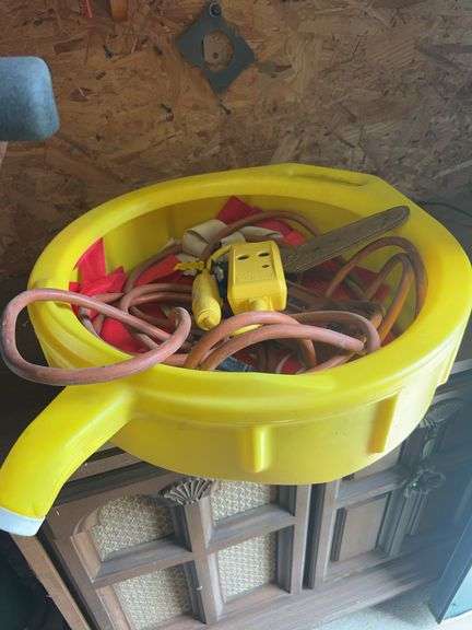 Oil drain pan - extension cords and more - McNatt Real Estate