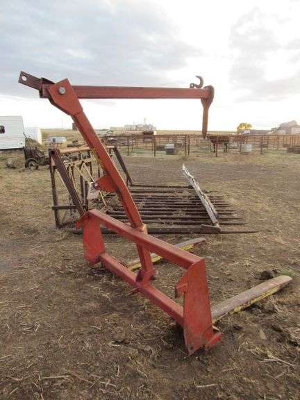 FARMHABD ATTACH BIG SQUARE BALE FORKS WITH GRAPPLE INCLUDES SWEEP HEAD ...