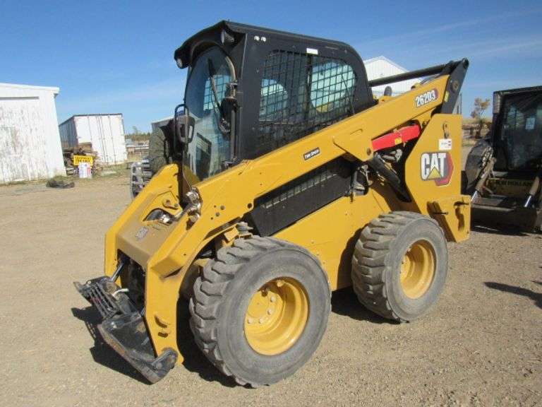 2020 CAT 262D3 SKID LOADER - ONE OWNER SINCE NEW - QUICK CONNECT - REAR ...