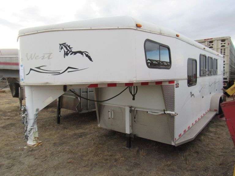 1999 TRAILS WEST TANDEM AXLE ( FRONT AXLE IS GONE AND IT SELLS THIS WAY ...