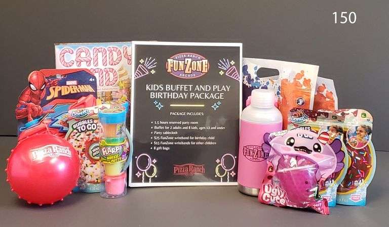 $250 certificate towards Kids Buffet & Play Birthday Package ...