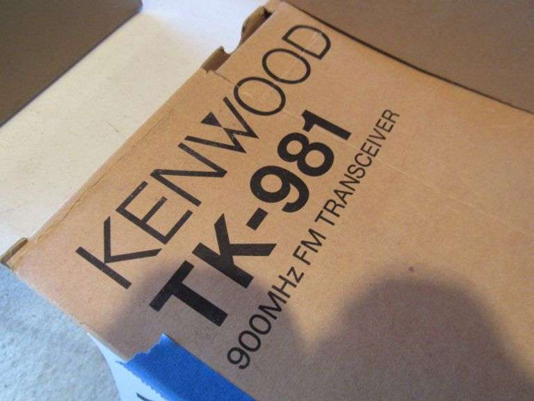 KENWOOD TK-981 900 MEGAHERTZ FM TRANSEIVER - BRAND NEW IN THE BOX - CHECK THE RETAIL PRICES ON ...