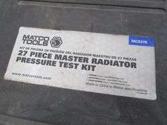 27 PIECE MASTER RADIATOR PRESSURE TEST KIT - COMPLETE - McPherson ...