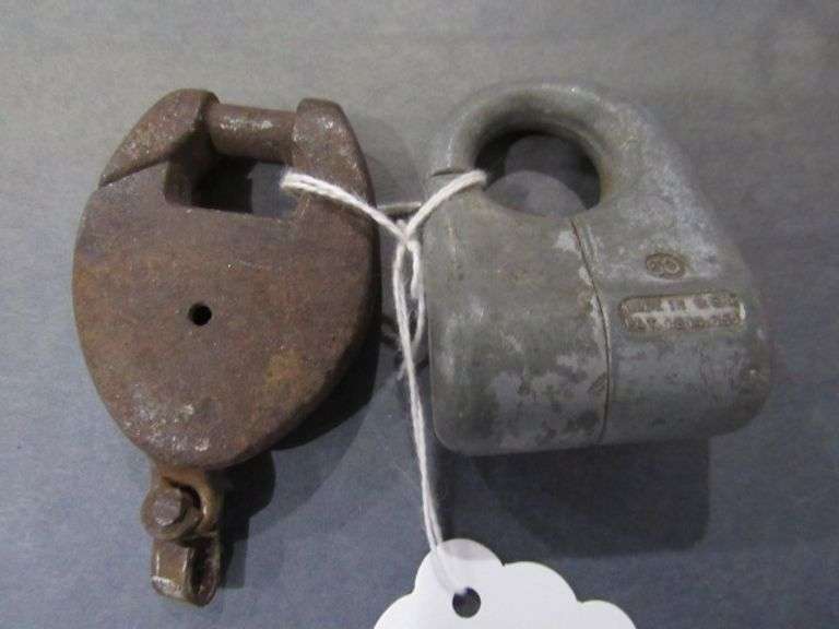 WISE PADLOCK AND TEAR DROP STYLE LOCK - NO KEYS - OLD - McPherson ...