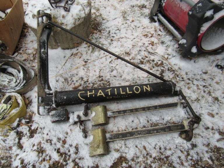 antique Chatillon wall mount bar scale - very unique and looks to be in ...