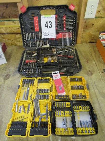 GROUP OF PARTIAL DRIVER SETS ON THE BENCH - McPherson Auction & Realty