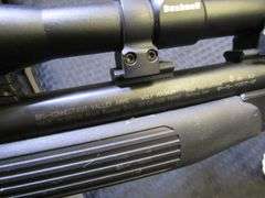 WOLF MAGNUM 50 CAL BLACK POWDER RIFLE W/ BUSCHNELL SCOPE - McPherson ...