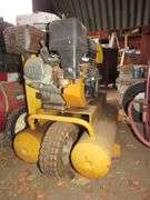 TITAN INDUSTAIL GAS POWERED AIR COMPRESSOR 5.5 HP 8 GALLON MOTOR IS ...