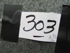 Group of three granite type countertops and assorted small pieces of ...