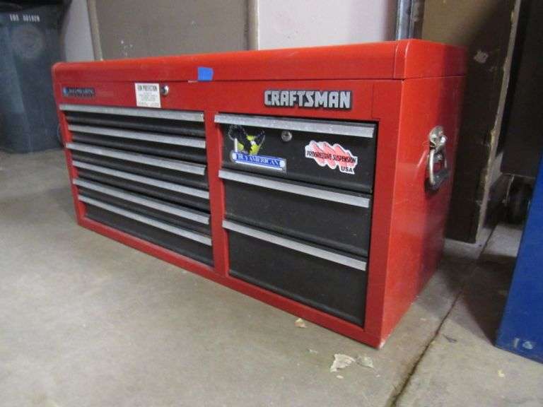 40" CRAFTSMAN TOP TOOL CHEST - McPherson Auction & Realty