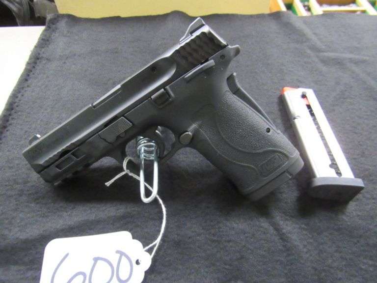 SMITH & WESSON M&P 380 AUTO S/N RES9645 WITH BOX AND 2 CLIPS ...