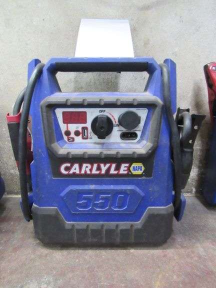 CARLYLE 550 JUMP PACK NO CHARGING CHORD - McPherson Auction & Realty