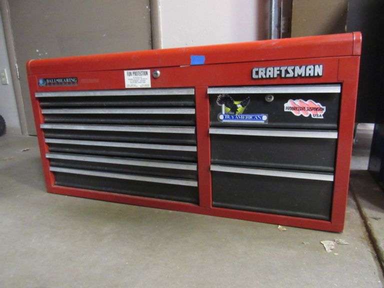 40" CRAFTSMAN TOP TOOL CHEST - McPherson Auction & Realty