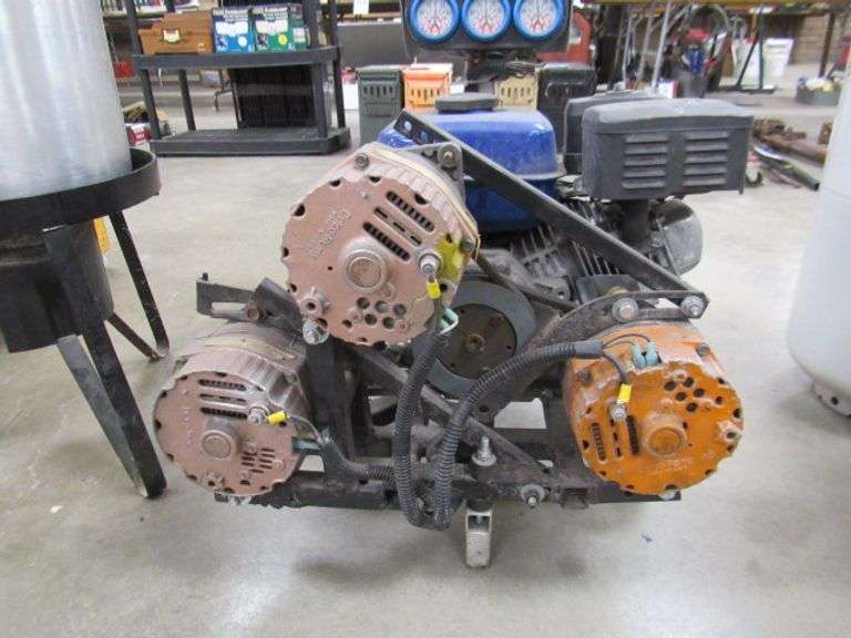 HOMEMADE PORTABLE GAS POWERED CHARGING SETUP - McPherson Auction & Realty