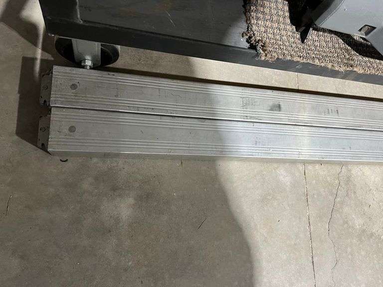 2-S-LINE ALUM SHORING BEAMS SA AND E TRACK 91"-102" BOTH TO GO ONE ...