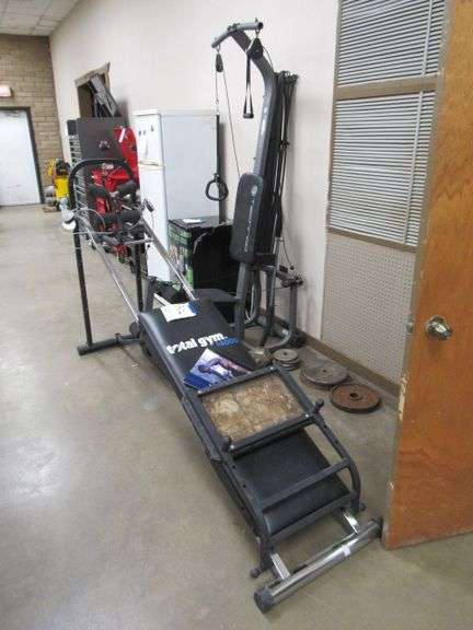 TRIAL GYM 14000 , TECHROD TR2, AND VARIETY OF FREE WEIGHTS AND DUMB ...