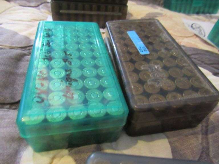 2box - 44-40 205gr. 50/box - hand loads - selling so much a box x 2 - McPherson Auction & Realty