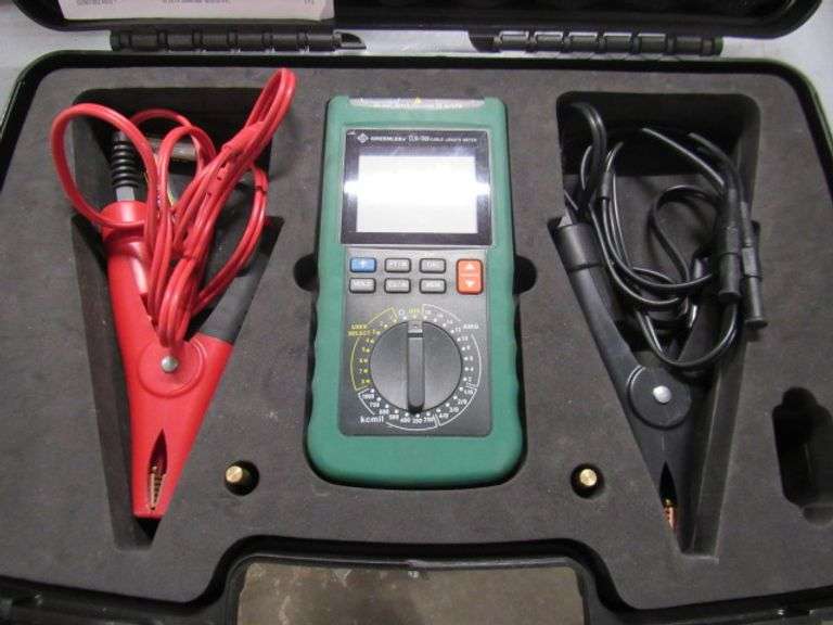 GREENLEE CABLE LENGTH METER - McPherson Auction & Realty