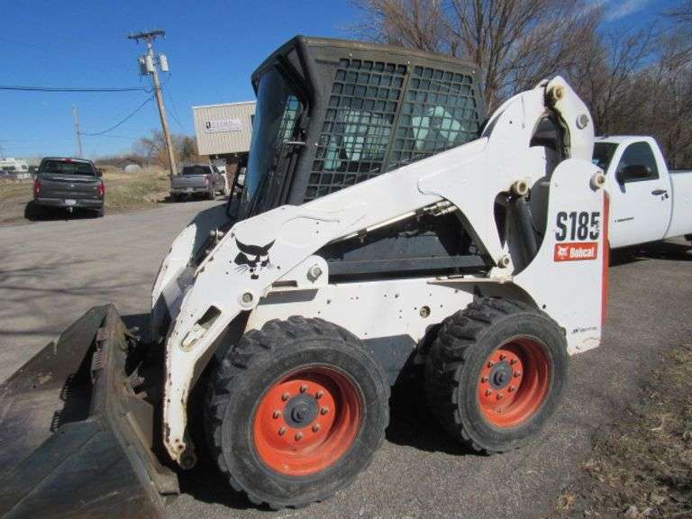 BOBCAT S185 SKIDSTEER - 1293 HOURS - SELECTABLE CONTROLS - HIGH FLOW ...