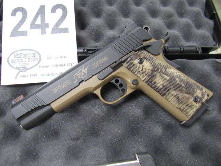 SPECIAL KIMBER EDITION 45 HERO CUSTOM SN K621242 W/ TWO CLIPS ...