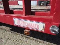 CARSON 66" X 160" UTILITY TRAILER - STEEL RAMPS THAT DOUBLES AS SIDE ...