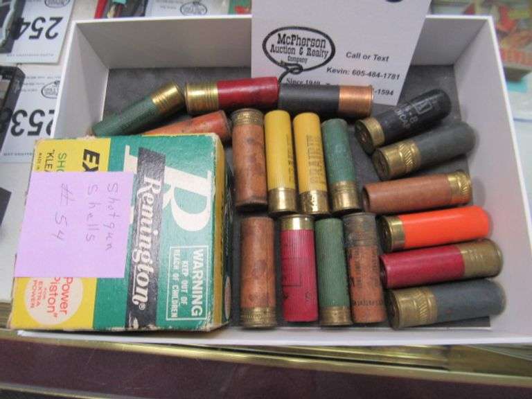 SHOTGUN SHELLS - McPherson Auction & Realty