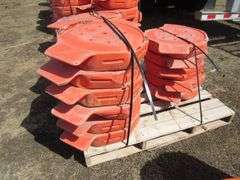 91 - REFLECTOR BARRELS OCTAGON SHAPED - SELLS WITH 118 - OCTAGON BASES ...