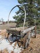 SMALL WAGON W/ HOOPS - McPherson Auction & Realty